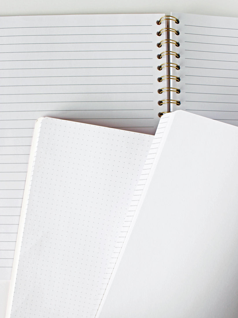 Large Spiral Notebook - Embrace the Day by Do Good Paper Co.