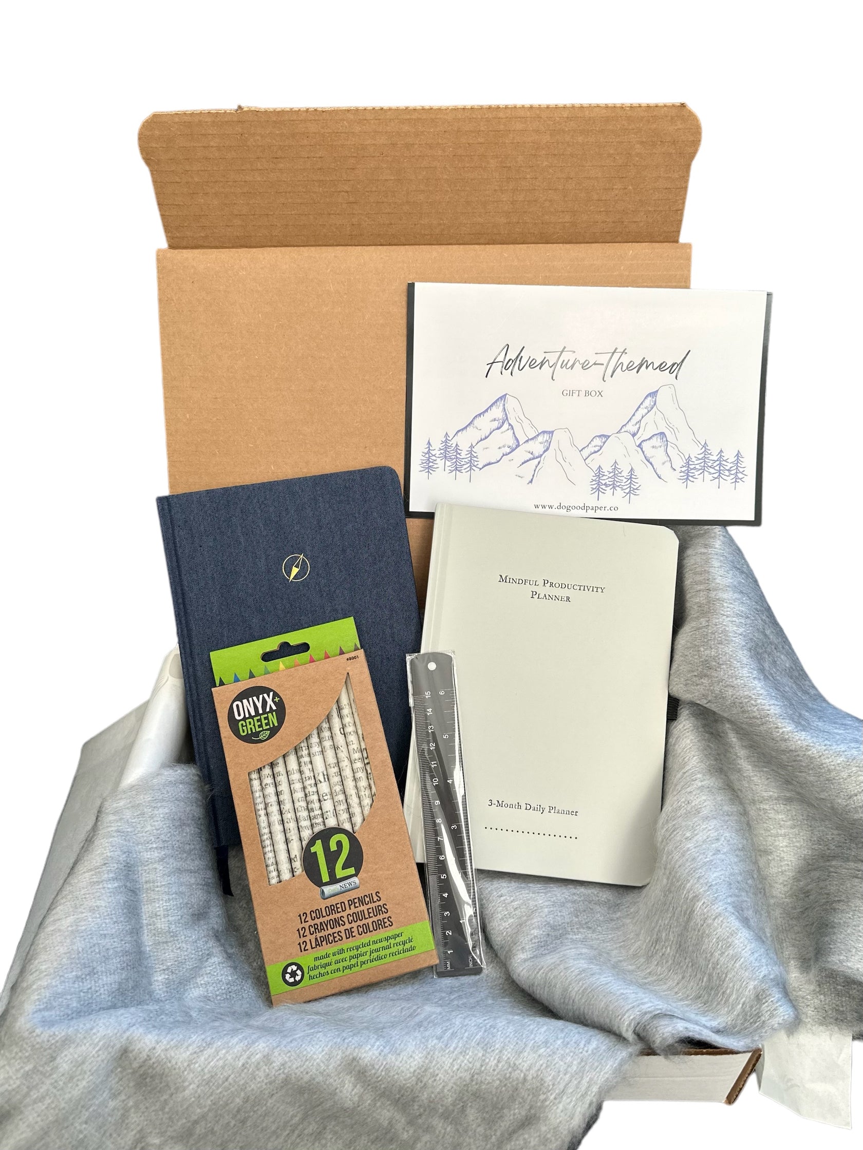 Explore New Frontiers Stationery Box by Do Good Paper Co.
